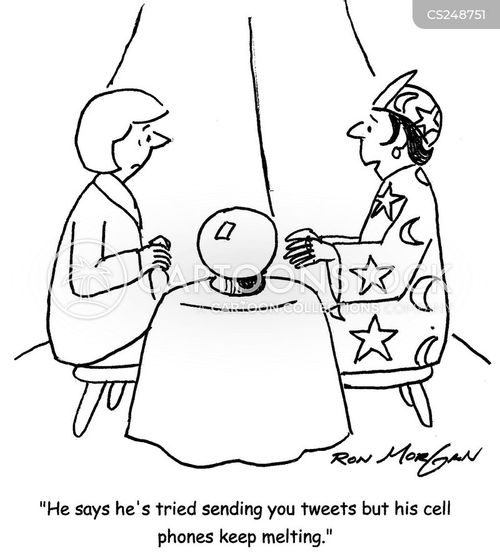 Mysterious Abilities Cartoons and Comics - funny pictures from CartoonStock