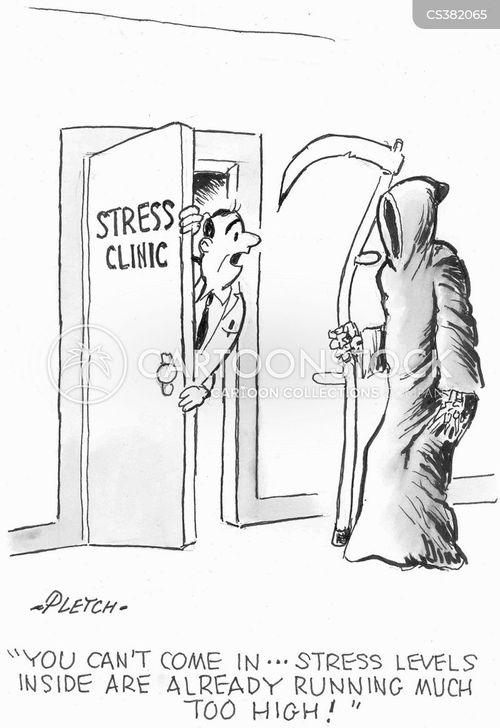 Stress Clinic Cartoons and Comics - funny pictures from CartoonStock