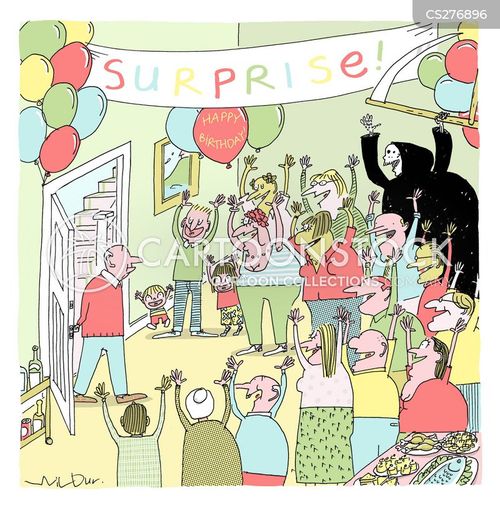 Party Guests Cartoons and Comics - funny pictures from CartoonStock