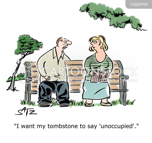 Occupied Cartoons and Comics - funny pictures from CartoonStock