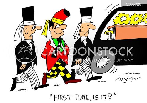 First Timer Cartoons and Comics - funny pictures from CartoonStock