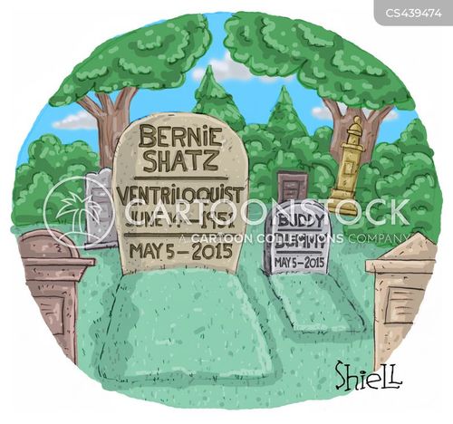 Grave Marker Cartoons and Comics - funny pictures from CartoonStock