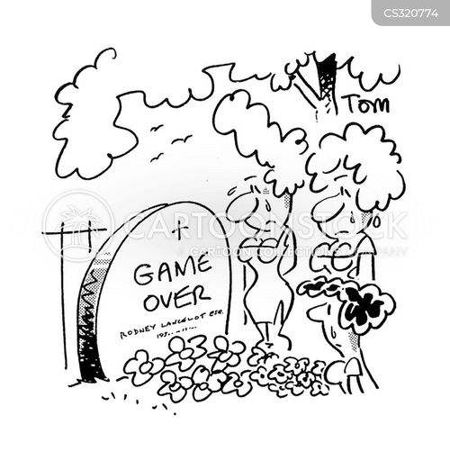 Game Over Cartoons and Comics - funny pictures from CartoonStock