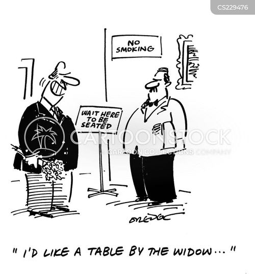 Wait To Be Seated Cartoons and Comics - funny pictures from CartoonStock