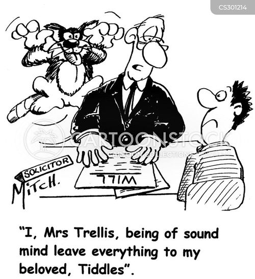 Beneficiary Cartoons and Comics - funny pictures from CartoonStock