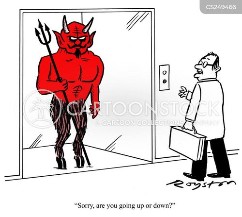 Daemon Cartoons and Comics - funny pictures from CartoonStock