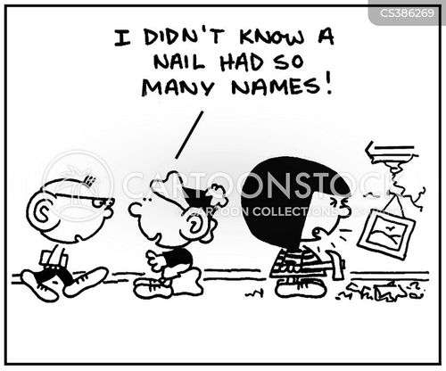Name Caller Cartoons and Comics - funny pictures from CartoonStock