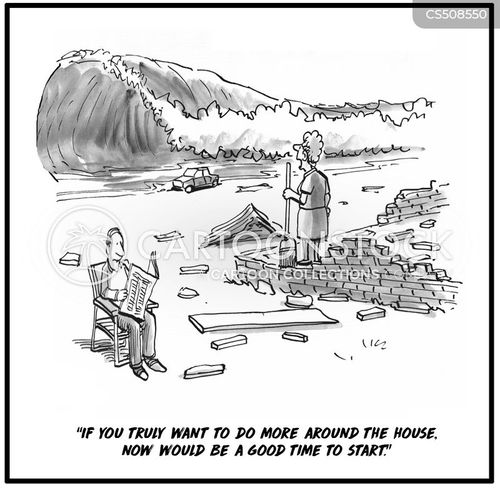 Devastation Cartoons and Comics - funny pictures from CartoonStock