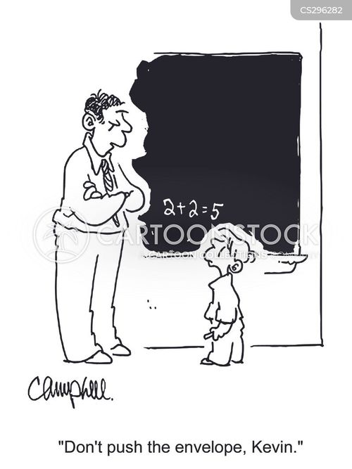 Pushing The Envelope Cartoons and Comics - funny pictures from CartoonStock