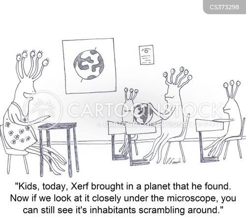 Space Habitat Cartoons and Comics - funny pictures from CartoonStock