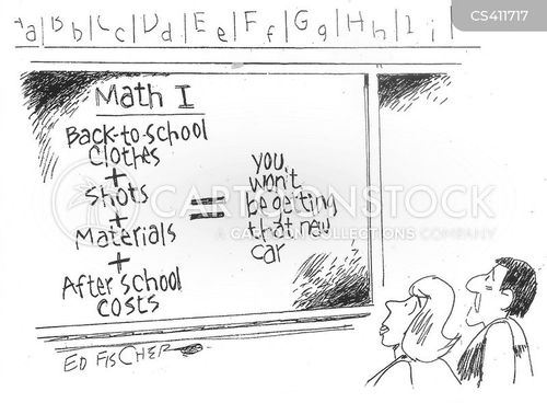 Lustige Mathe Cartoons, Infinitesimalrechnung Volumen Eines