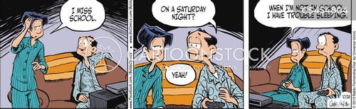 Missing School Cartoons and Comics - funny pictures from CartoonStock