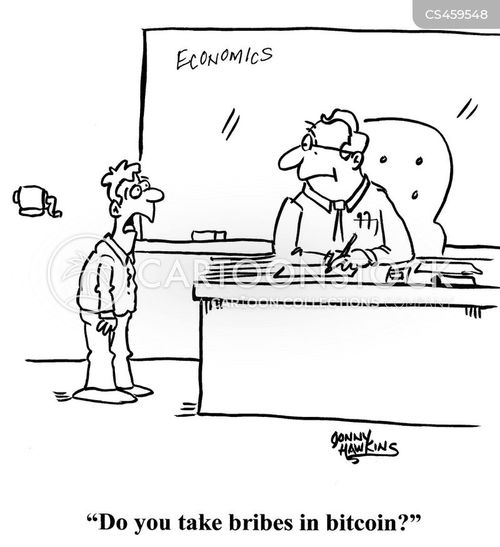 Bitcoin Cartoons and Comics - funny pictures from CartoonStock