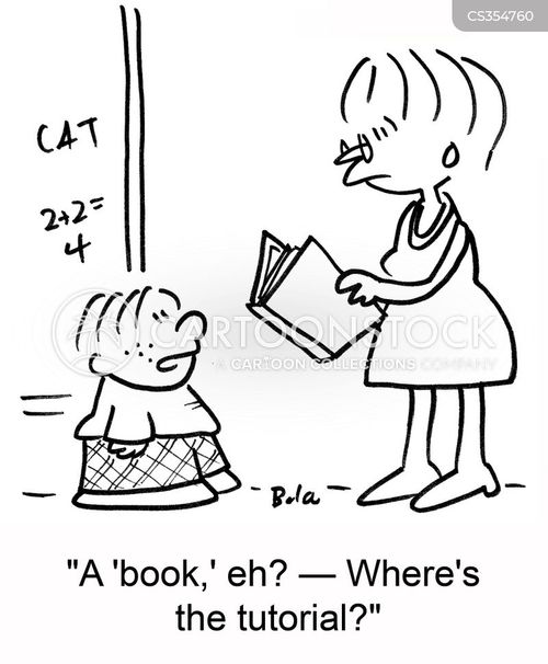Tutorial Cartoons and Comics - funny pictures from CartoonStock