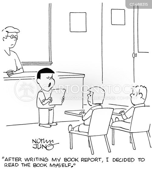 Reading Assignment Cartoons and Comics - funny pictures from CartoonStock