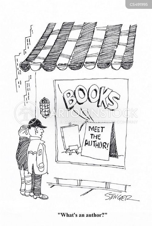 Author Cartoons and Comics - funny pictures from CartoonStock