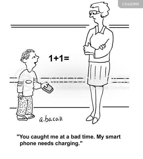 Smartphone Charging Cartoons and Comics - funny pictures from CartoonStock