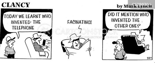 Alexander Bell Cartoons and Comics - funny pictures from CartoonStock