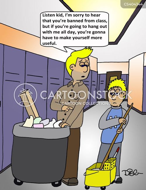 Expulsion Cartoons and Comics - funny pictures from CartoonStock