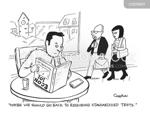 Standardized Tests Cartoons and Comics - funny pictures from CartoonStock