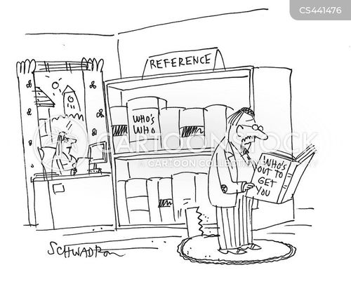 Reference Library Cartoons and Comics - funny pictures from CartoonStock