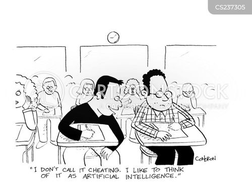 Copied Cartoons and Comics - funny pictures from CartoonStock