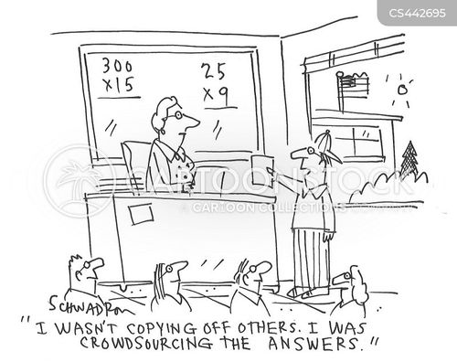 Copycat Cartoons and Comics - funny pictures from CartoonStock