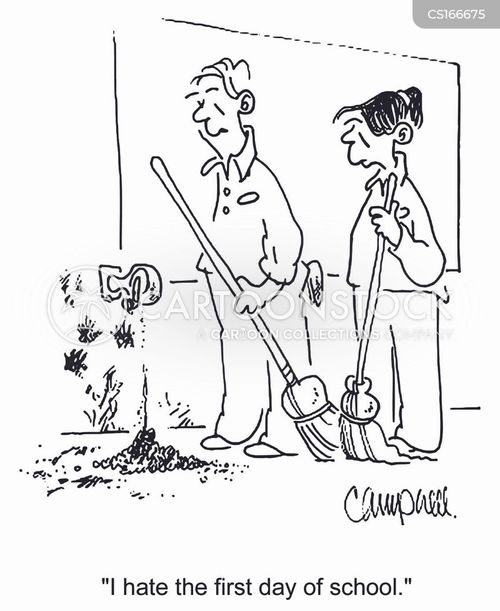 Janitor Cartoons and Comics - funny pictures from CartoonStock