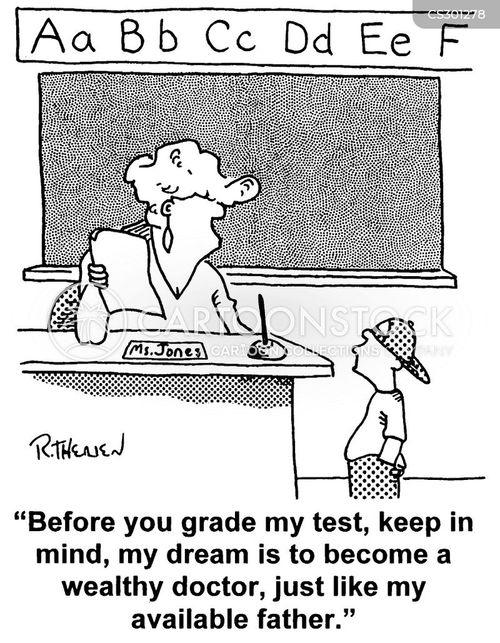 Testing Grade Cartoons and Comics - funny pictures from CartoonStock