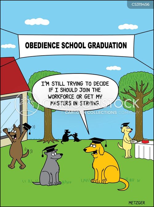 Graduated Cartoons and Comics - funny pictures from CartoonStock