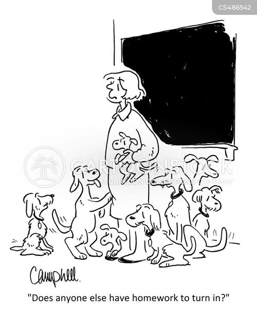 Homework Excuse Cartoons and Comics - funny pictures from CartoonStock