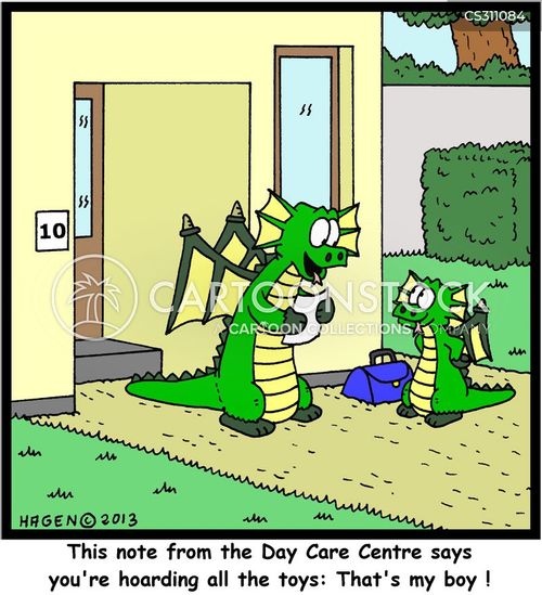 Dragon's Cave Cartoons and Comics - funny pictures from CartoonStock