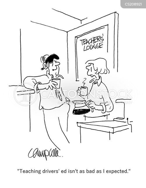 Drivers Ed Cartoons and Comics - funny pictures from CartoonStock