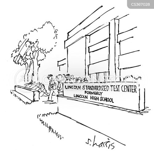 Standardized Test Cartoons and Comics - funny pictures from CartoonStock