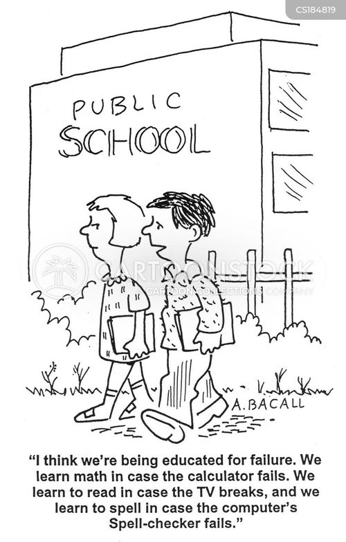 Curriculum Cartoons and Comics - funny pictures from CartoonStock