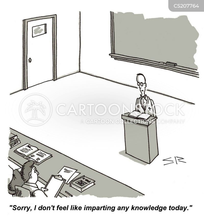 Lesson Plan Cartoons and Comics - funny pictures from CartoonStock