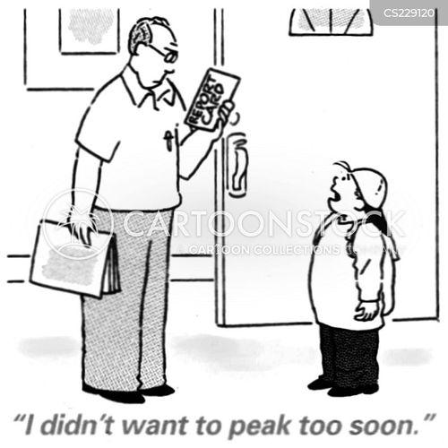 Peaking Cartoons and Comics - funny pictures from CartoonStock