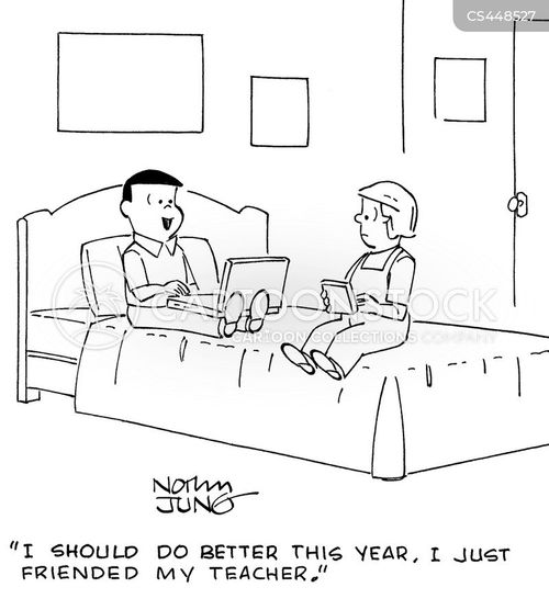 Friend Request Cartoons and Comics - funny pictures from CartoonStock