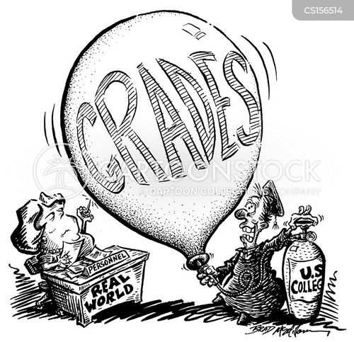 Inflated Grades Cartoons and Comics - funny pictures from CartoonStock