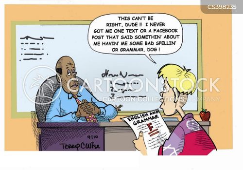 Writing Standards Cartoons and Comics - funny pictures from CartoonStock