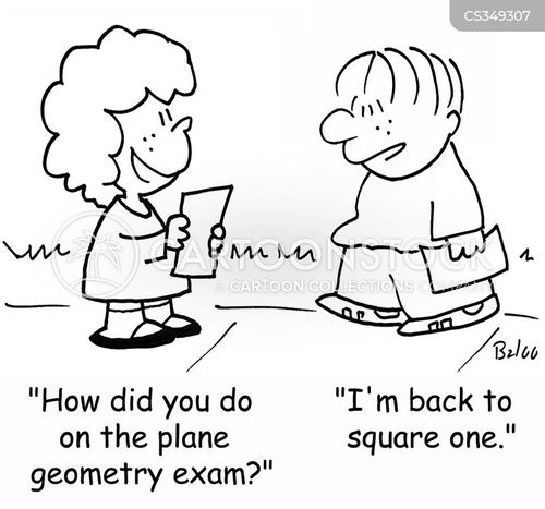 Plane Geometry Cartoons and Comics - funny pictures from CartoonStock