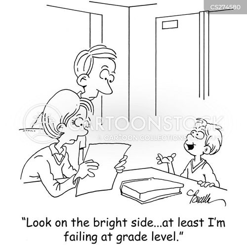 School Report Card Cartoons and Comics - funny pictures from CartoonStock