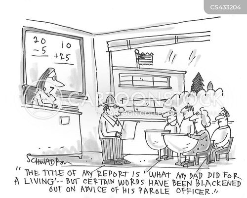 Parole Officer Cartoons and Comics - funny pictures from CartoonStock