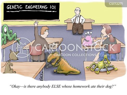 Genetic Engineering Cartoons and Comics - funny pictures from CartoonStock