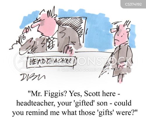 Gifted Cartoons and Comics - funny pictures from CartoonStock