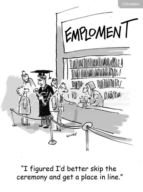 Employment Line Cartoons and Comics - funny pictures from CartoonStock