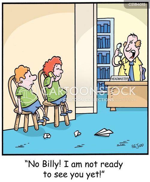 Principal's Office Cartoons and Comics - funny pictures from CartoonStock