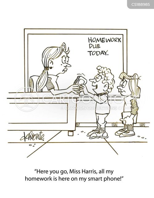 Homework Assignment Cartoons and Comics - funny pictures from CartoonStock