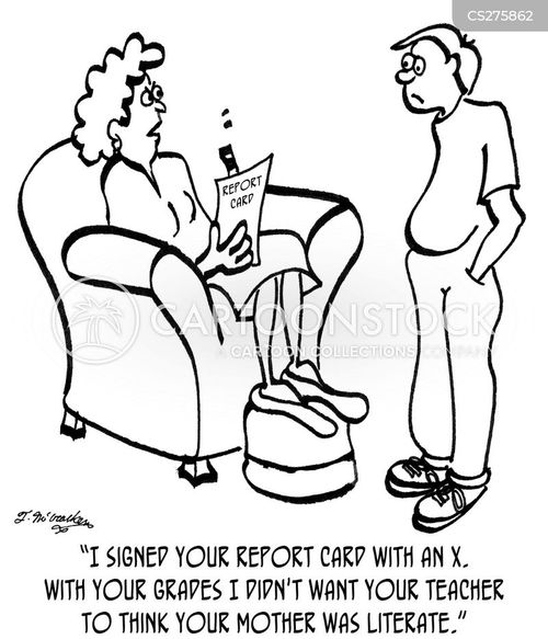 Literacy Level Cartoons and Comics - funny pictures from CartoonStock