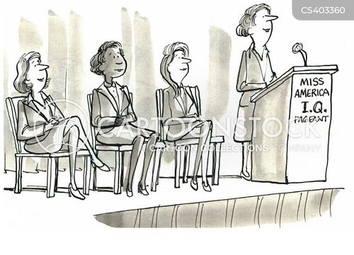 Beauty Pageant Cartoons and Comics - funny pictures from CartoonStock